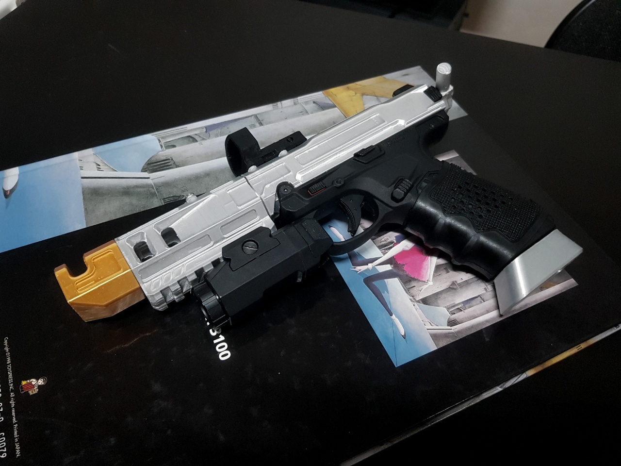 Archivo STL Airsoft AAP-01 SF dress up kit v2 /w RMR mount 🔫・Plan de ...