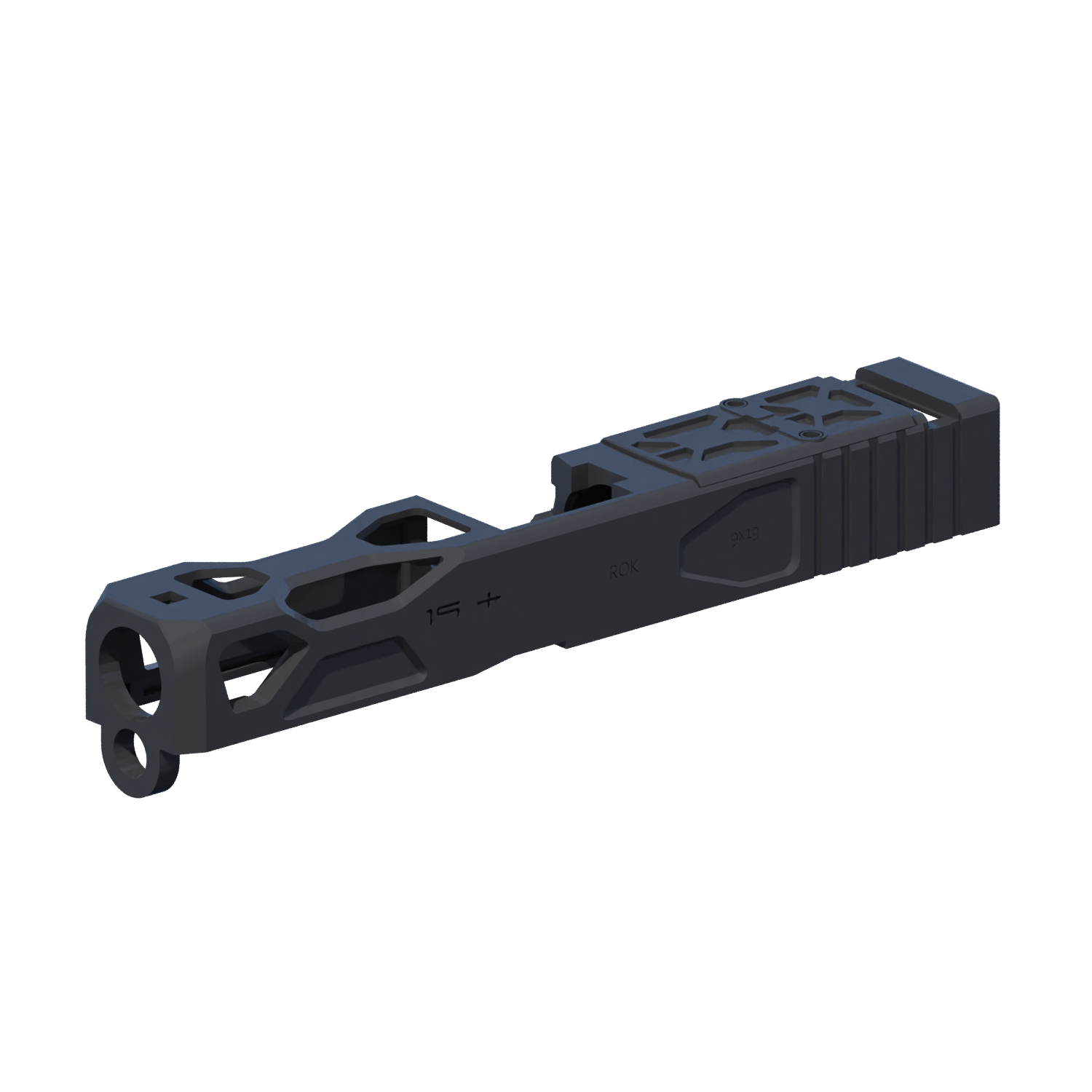 STL file Airsoft WE G19 gen3 Plus MOS Slide・3D printable model to ...