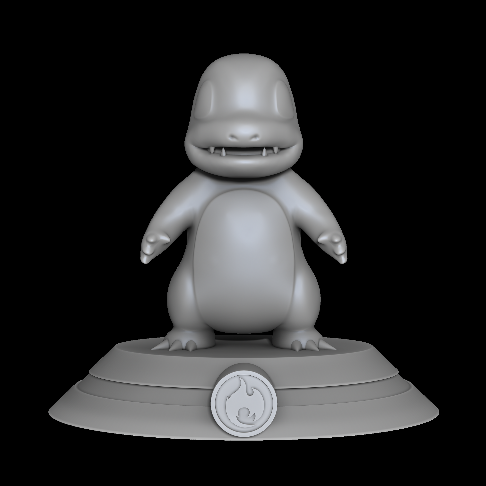 3D file Charmander - Pokemon・3D printer model to download・Cults