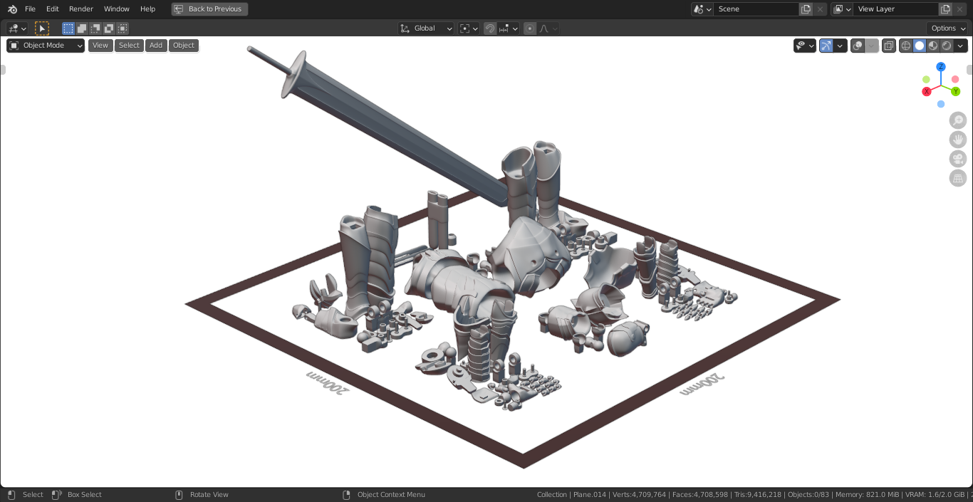 STL file Concept Action Figure Solo Leveling-Igris Shadow・3D print ...
