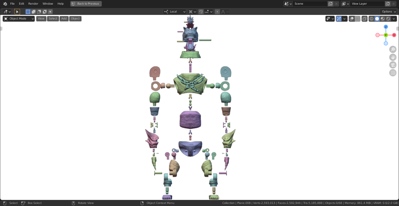 Файл STL Concept Action Figure Solo Leveling-Tank Bear Shadow・Модель ...
