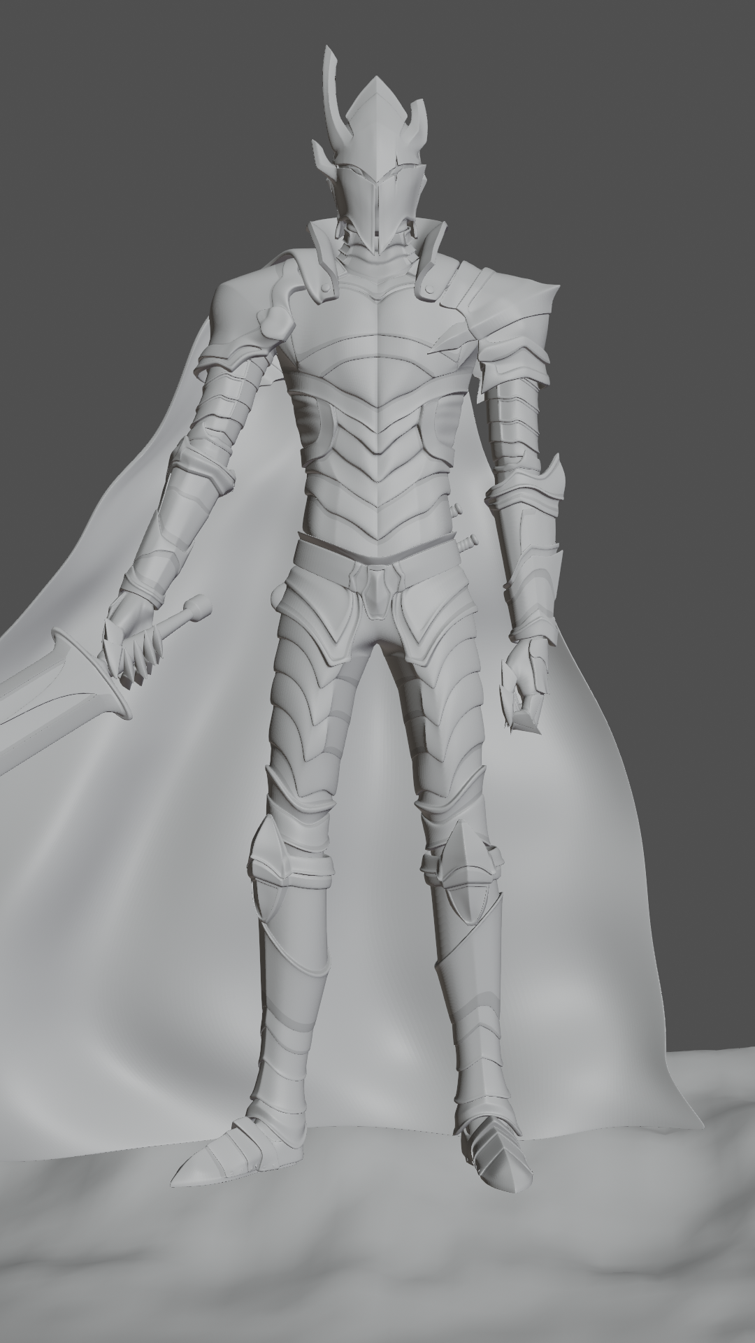 Fichier STL Concept Action Figure Solo Leveling-Igris Shadow・Design ...