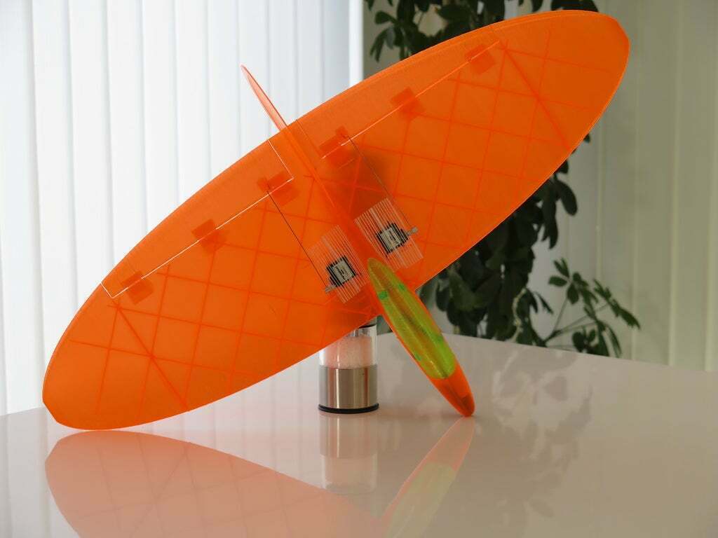 Free STL file Flightboard Light - 3d printed Glider 🚗・3D printer model ...