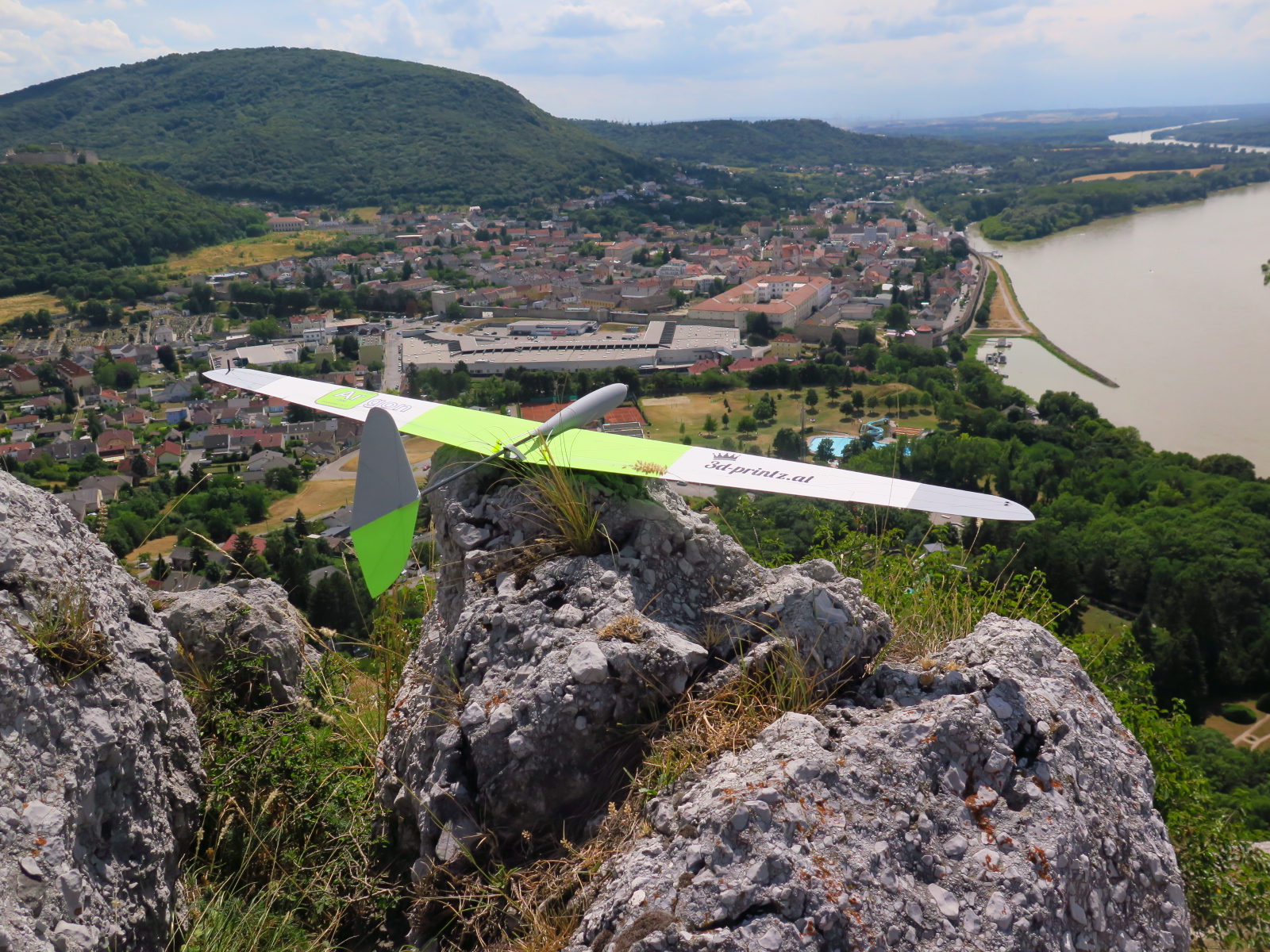 3D file Argon 1500 - 3d printed fullsize DLG-Glider 👽・3D printing ...