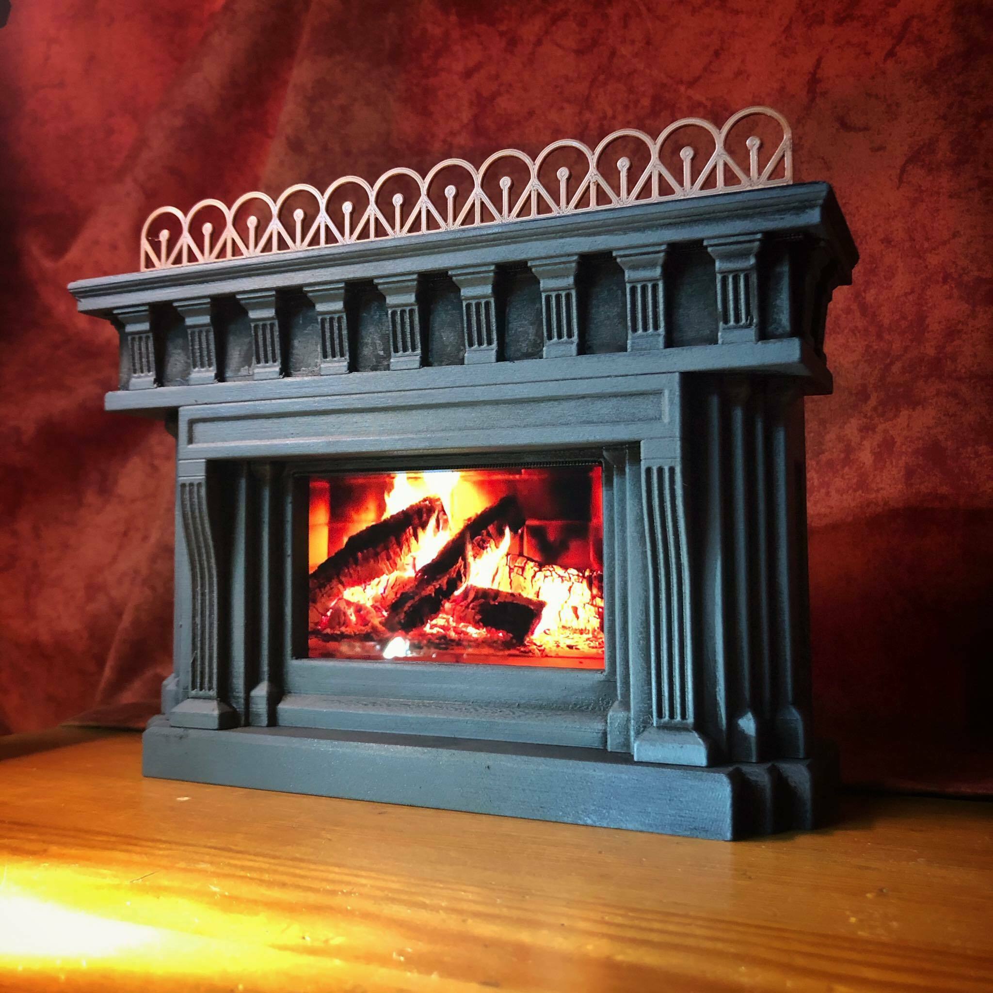 3D file Fireplace for Mobile Phones 📞・3D printer model to download・Cults
