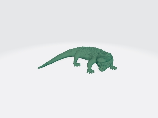 Free 3D file Crocodile・3D print design to download・Cults