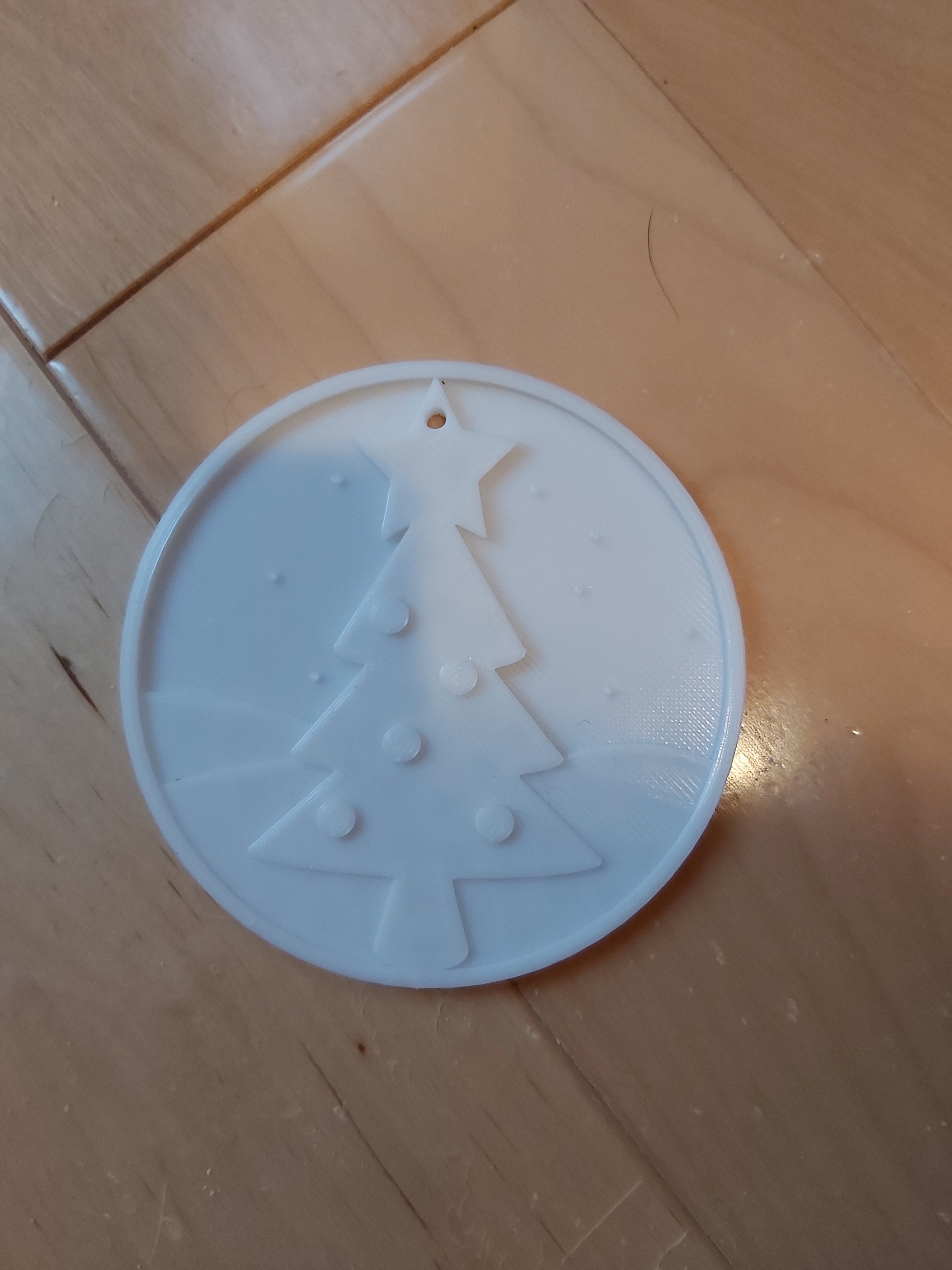 STL file Christmas Tree Ornament・3D print design to download・Cults