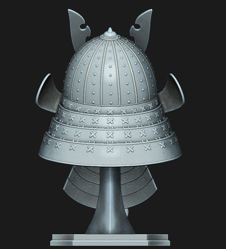 STL file Samurai Kabuto Helmet Japanese Warior 3D print model 🗡️・3D ...