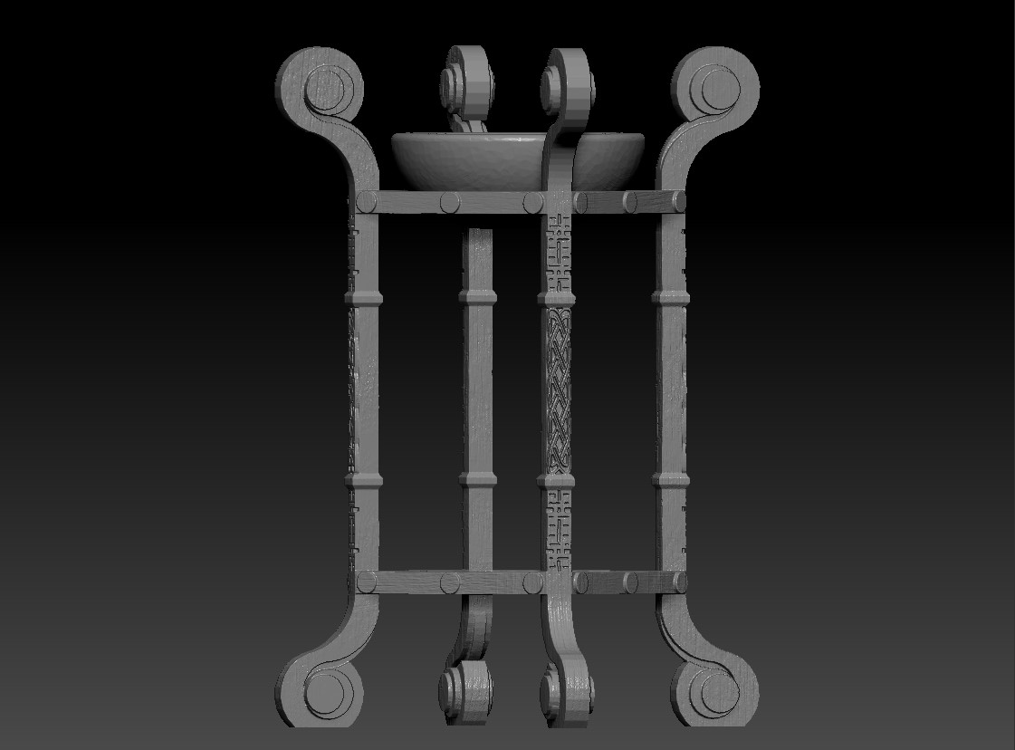 STL file Throne of Rohan・3D printable model to download・Cults