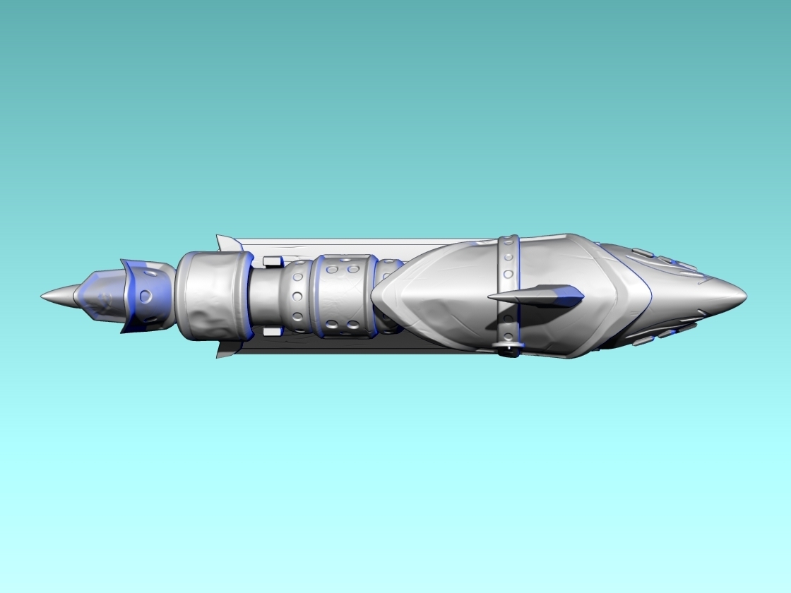 STL file Jinx Fishbones Bazooka for print・Design to download and 3D ...