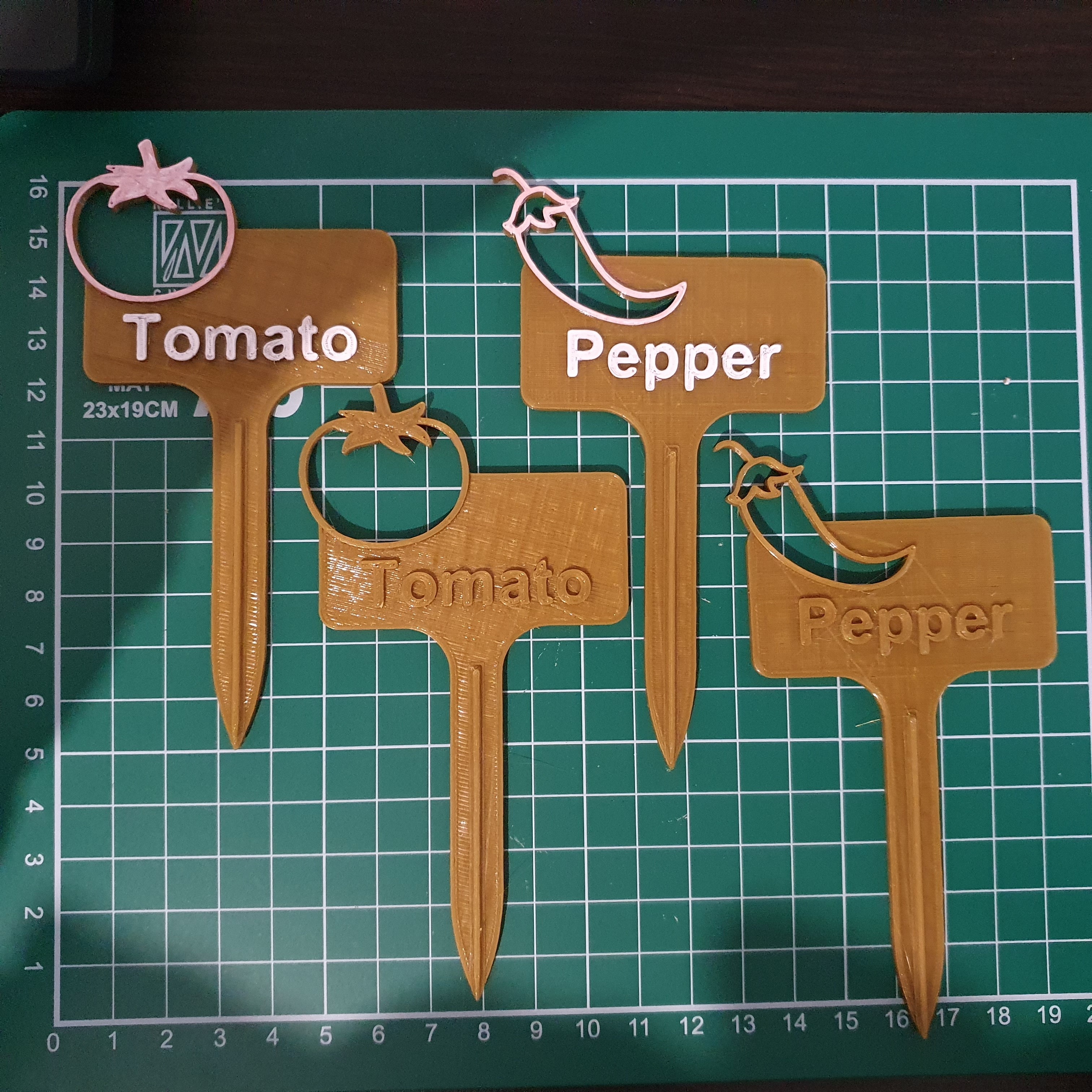 STL file Plant Labels & Markers - Mega Pack (17 labels) 🌿・3D printer ...