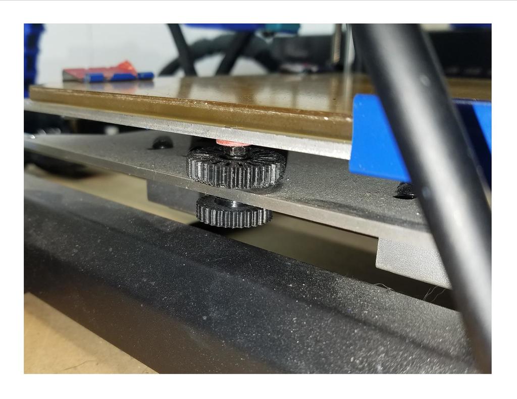 Free 3D file Locking ThumbWheels and 3-Point Hot Bed Leveling・3D ...