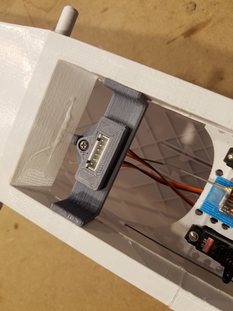 Free 3D file Qtrainer - Wing Servo Connector - 3DLabPrint 🪶・Template to ...