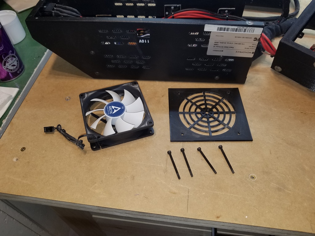 Free 3D file 92MM Fan Shroud for Maker Select V2・Template to download ...