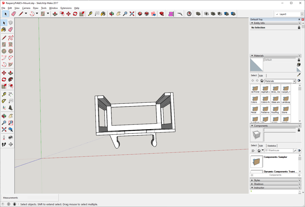 Free STL file Ender 5 Plus - Raspberry Pi Mount for Smraza Acrylic Case ...