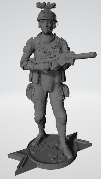 STL file ROSE - MW・Template to download and 3D print・Cults