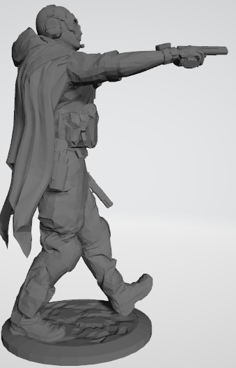 STL file GHOST (gun attack) - MW・3D printing idea to download・Cults