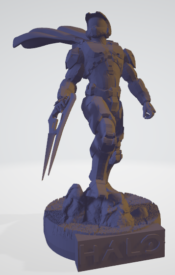 STL file Halo Infinite - LEGENDARY・3D printing design to download・Cults