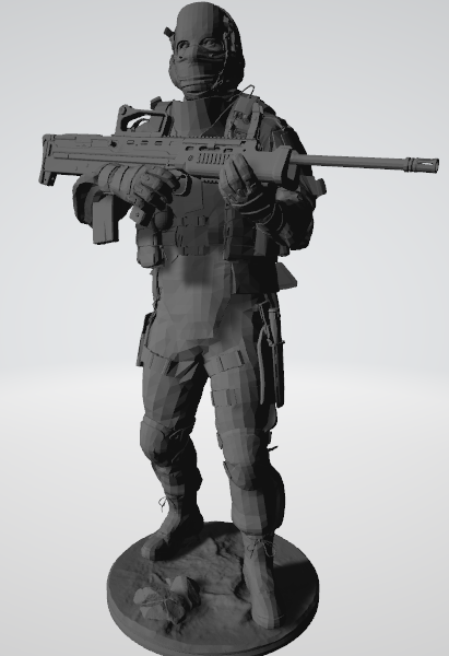 STL file NIKTO - MW 🎮・3D print design to download・Cults