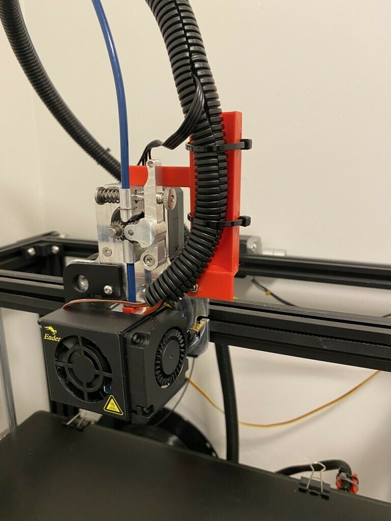 Free 3D file Cable support for Ender 5 Plus with MicroSwiss Direct ...