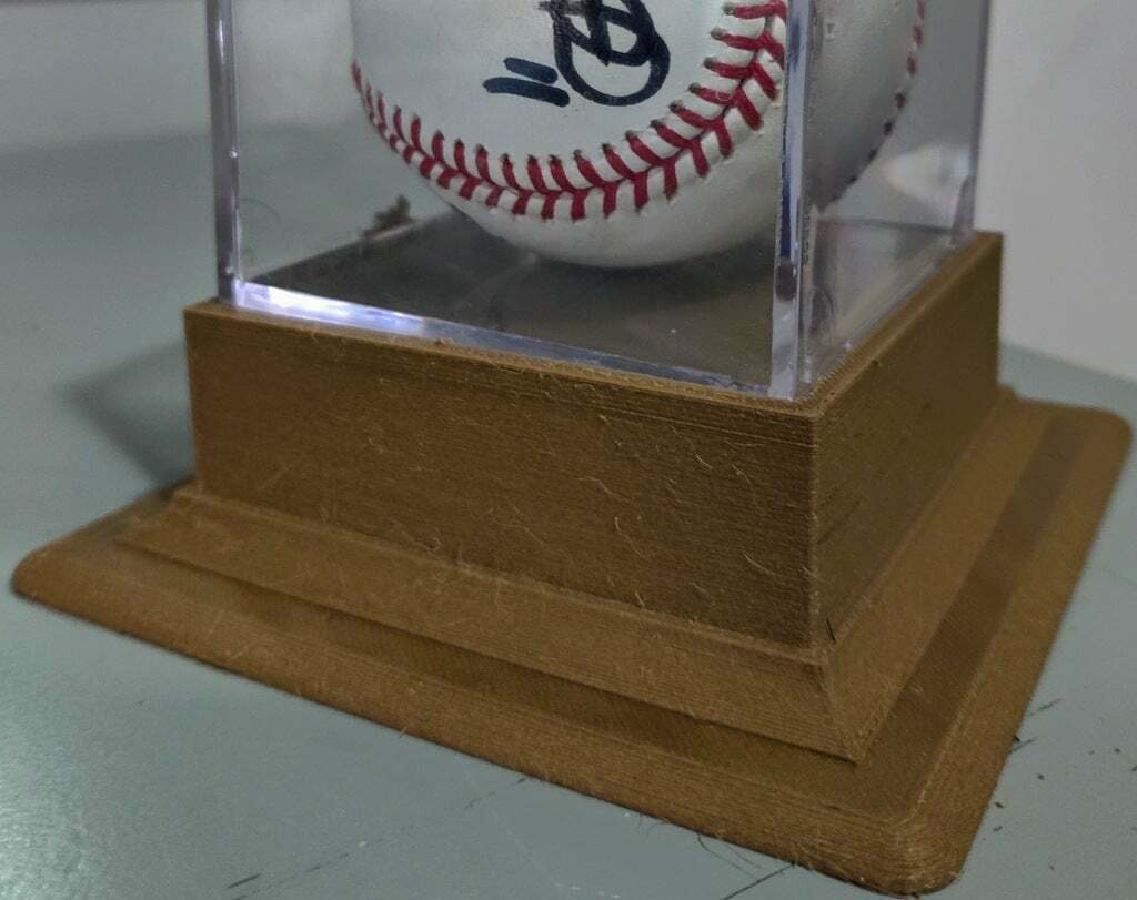 Free STL file Baseball Display Plinth・3D printer model to download・Cults