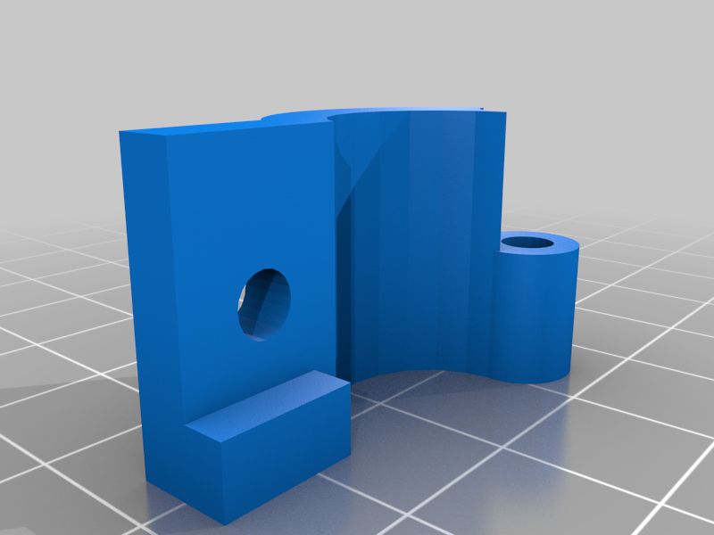 Free 3D file 15mm hinged clamp - headphone holder・3D printer model to ...