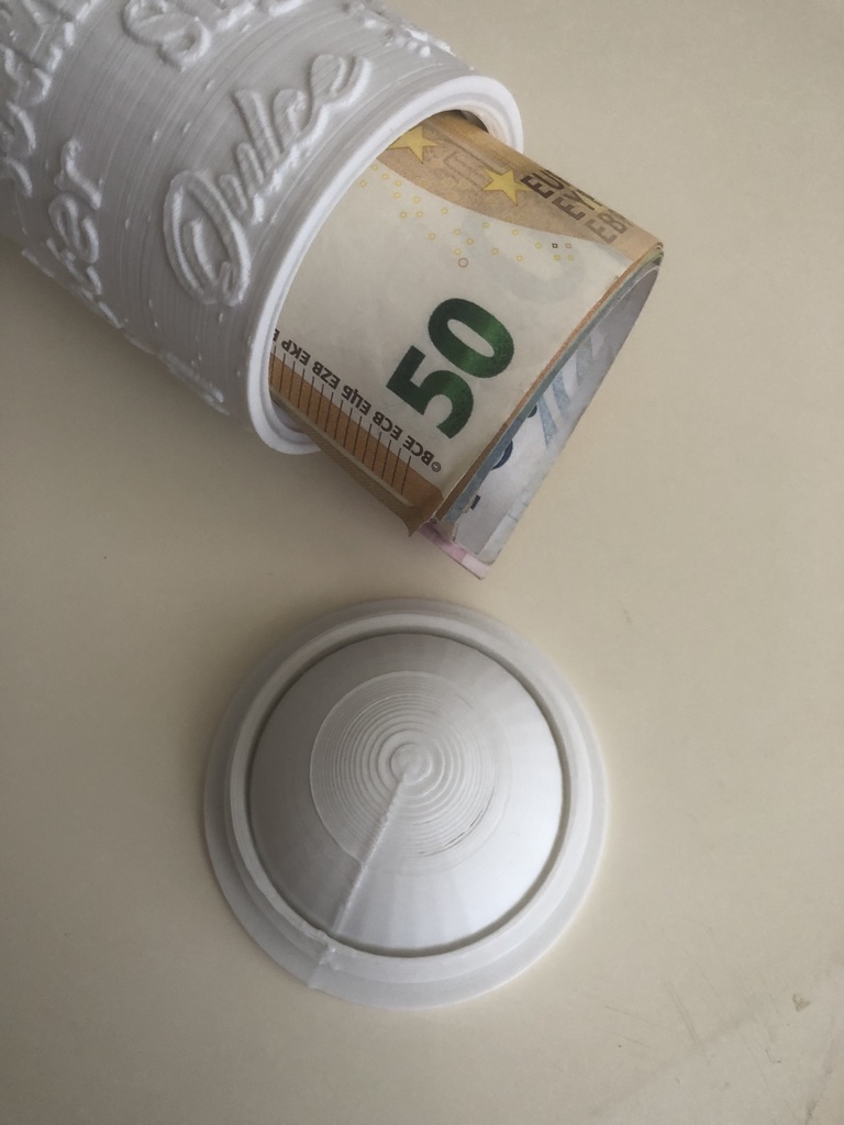 Free 3D file BOTTLE CONTAINER WITH HIDDEN COMPARTMENT (PRINT-IN-PLACE ...