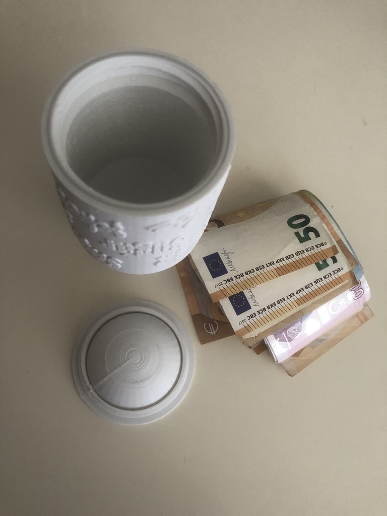 Free 3D file BOTTLE CONTAINER WITH HIDDEN COMPARTMENT (PRINT-IN-PLACE ...