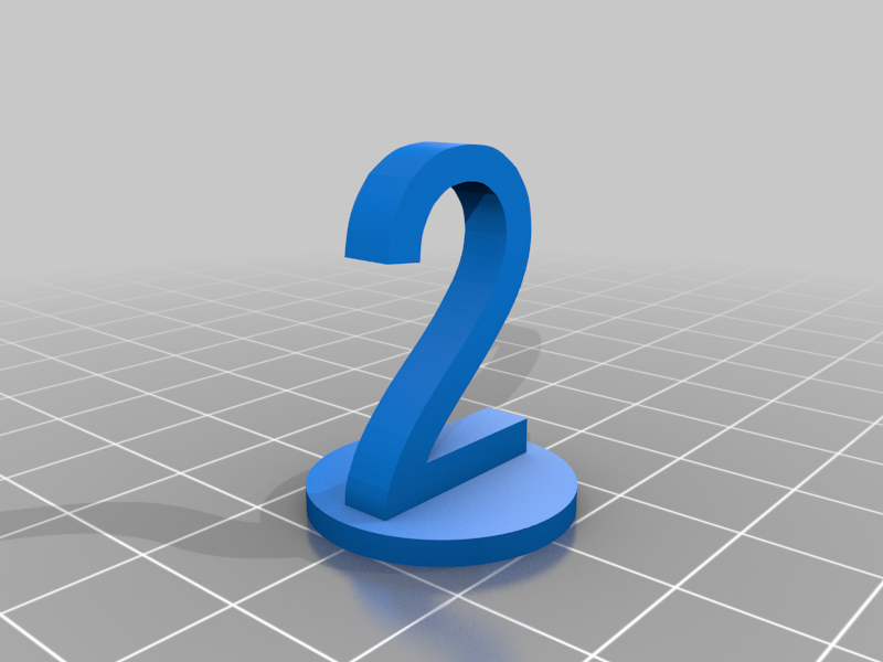 3D-Datei Nummerierte Wertmarke 🧸 kostenlos・Vorlage für 3D-Drucker zum ...