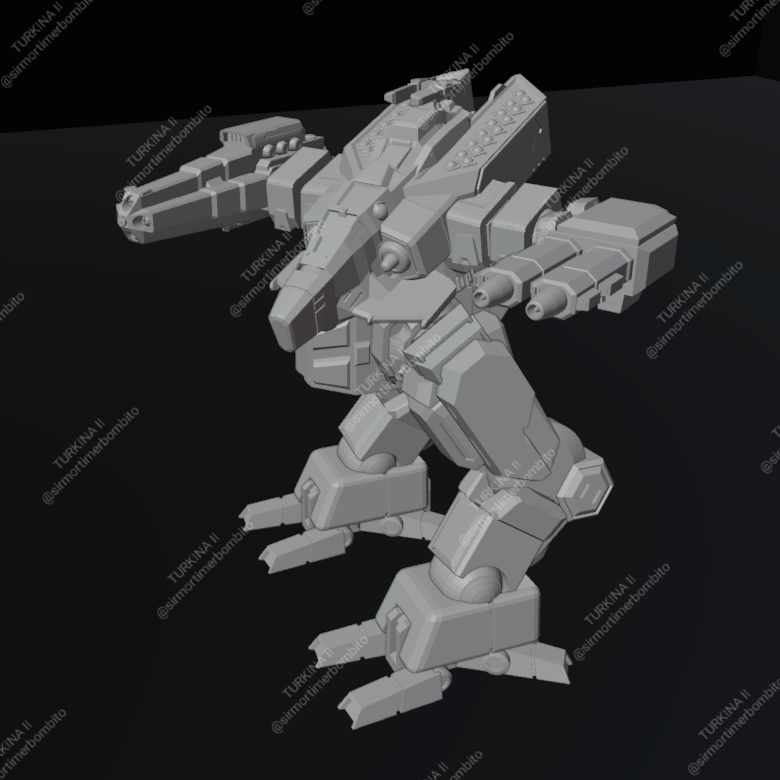 STL file Turkina II 🛰・Model to download and 3D print・Cults