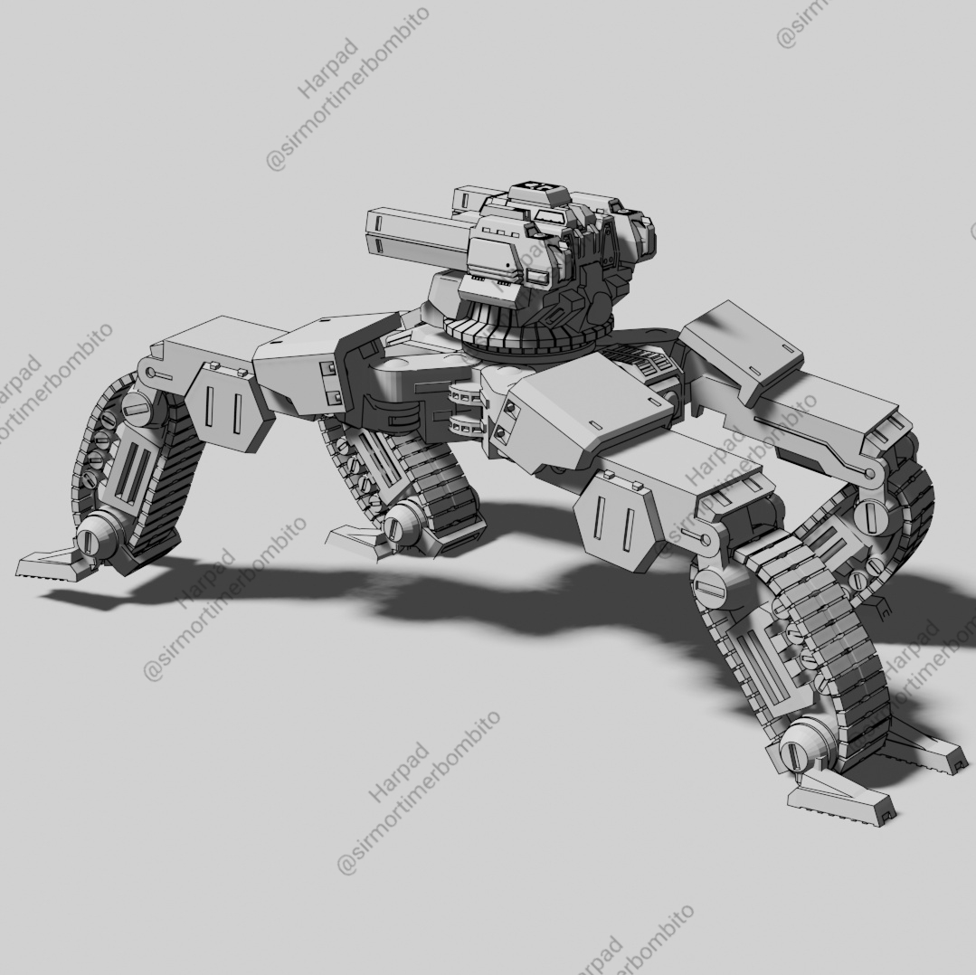 STL file Harpag 🛰・Model to download and 3D print・Cults