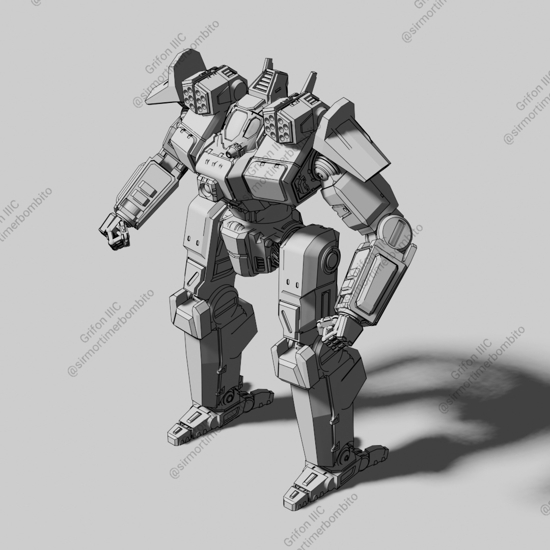 STL file Grifon 3c 🛰・Model to download and 3D print・Cults