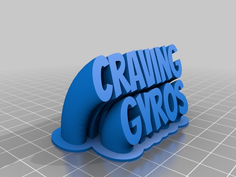 Free 3D file Sweeping Craving Gyros・3D printing template to download・Cults