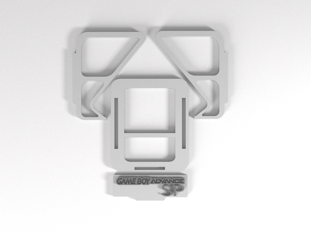 STL file Stand GBA SP for collectors・3D printer design to download・Cults