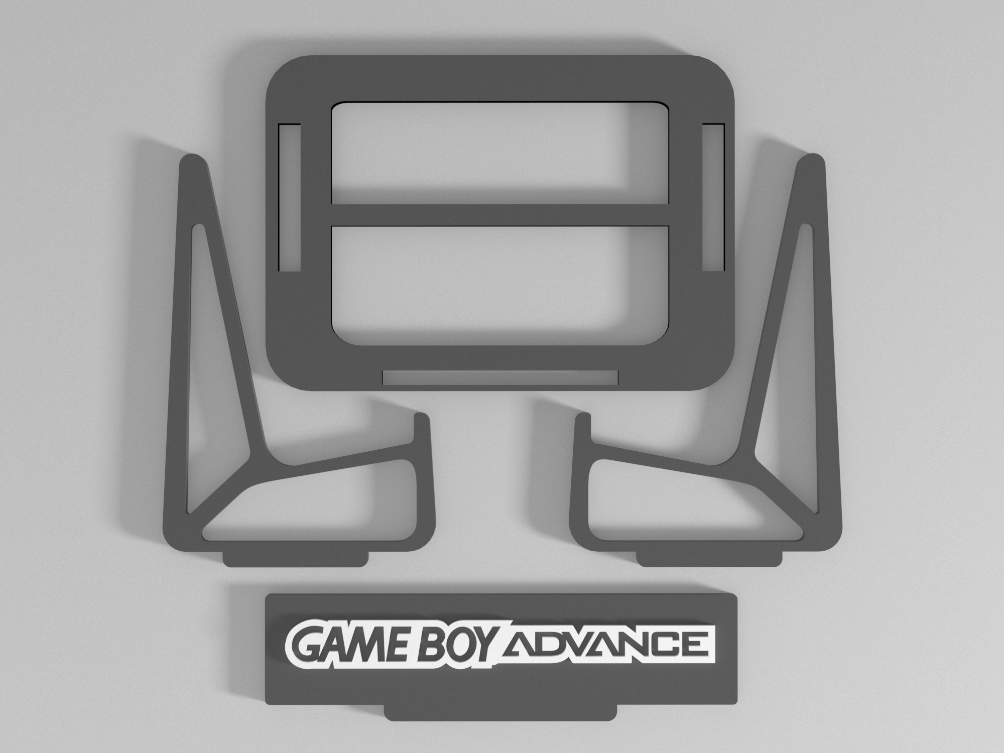 Archivo STL Stand GBA Collections・Plan para descargar y imprimir en 3D ...