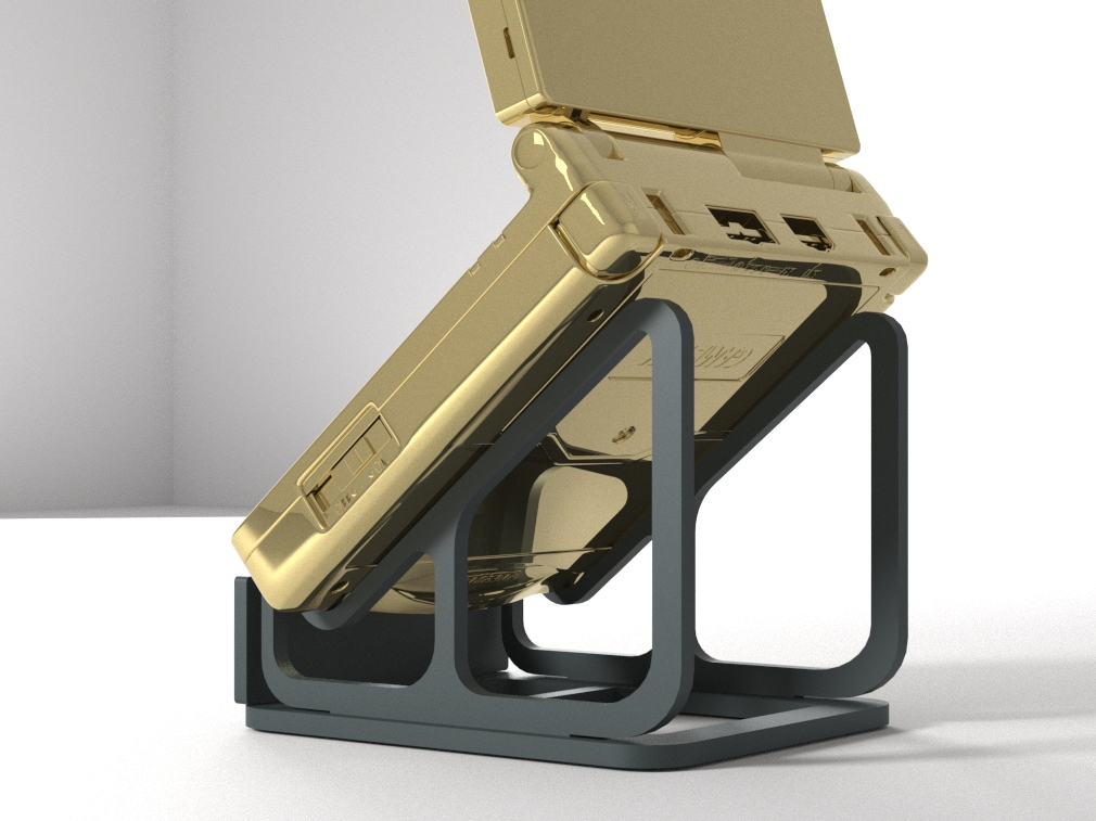 STL file Stand GBA SP for collectors・3D printer design to download・Cults