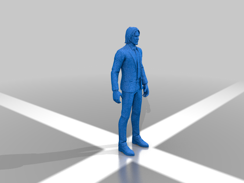 Free 3D file John Wick・3D printing idea to download・Cults