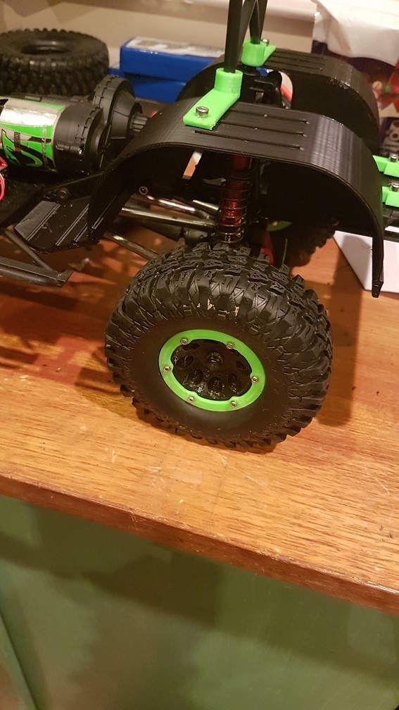 Free 3D file SCX10 2 Axial Cherokee inner wheel wells 🛞・3D print design ...