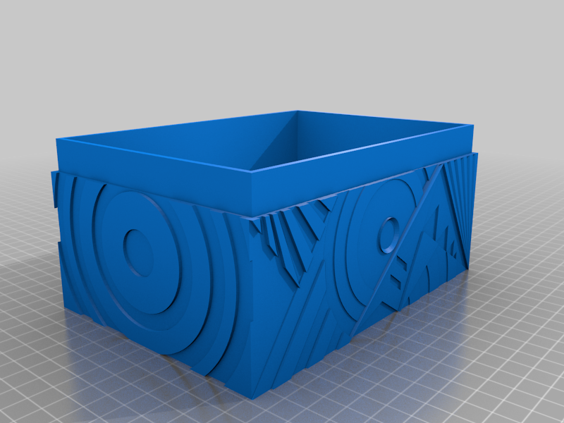 Free STL file Art Deco Style Box・3D print design to download・Cults