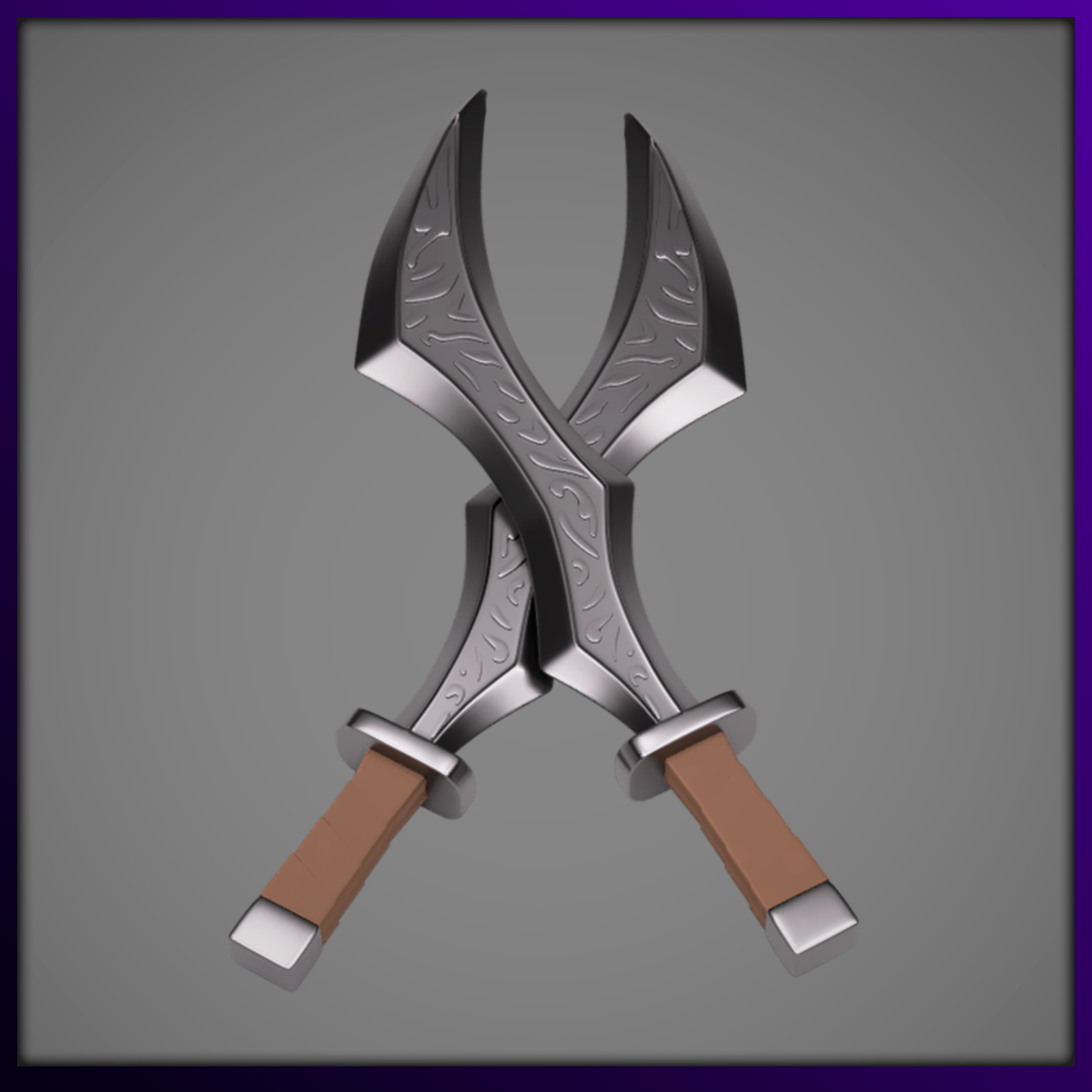 STL file DAGGERS KATARINA LEAGUE OF LEGENDS / WEAPONS OF KATARINA・3D ...