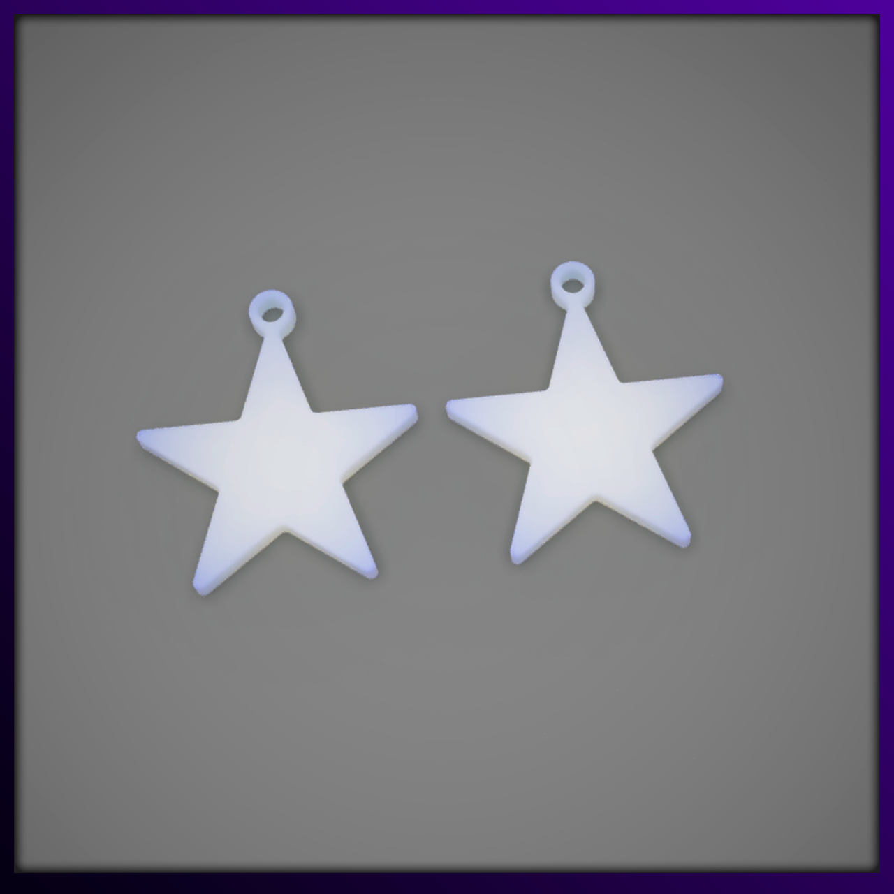 Free STL file STAR EARRINGS・3D printing idea to download・Cults