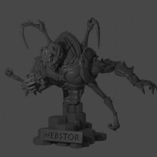 Download free STL file MOTU Webstor Mini Bust • Template to 3D print ...