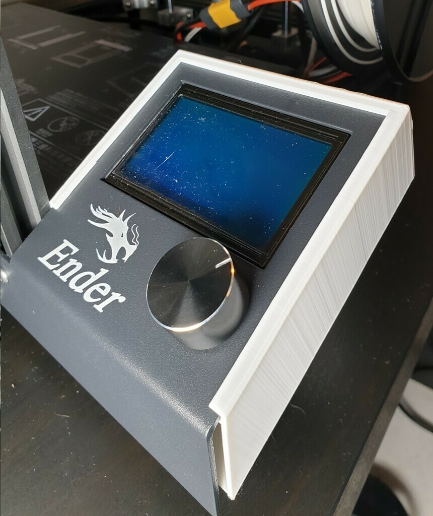 Free 3D file Ender-5 Control Panel Back Cover SLIM 🎛️・3D printable ...