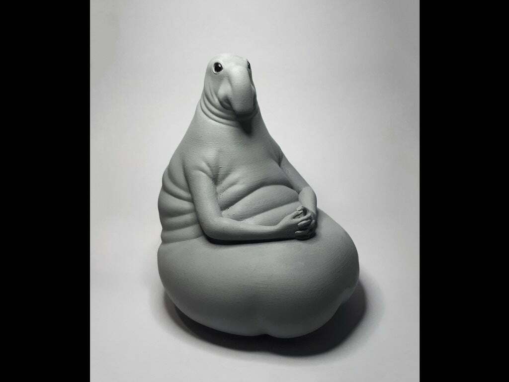 Free OBJ file Homunculus loxodontus (detailed hands) 🤲・3D printable ...