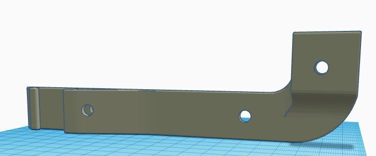 Free STL file CR6-SE ribbon cable support w/logo re-mix・Design to ...