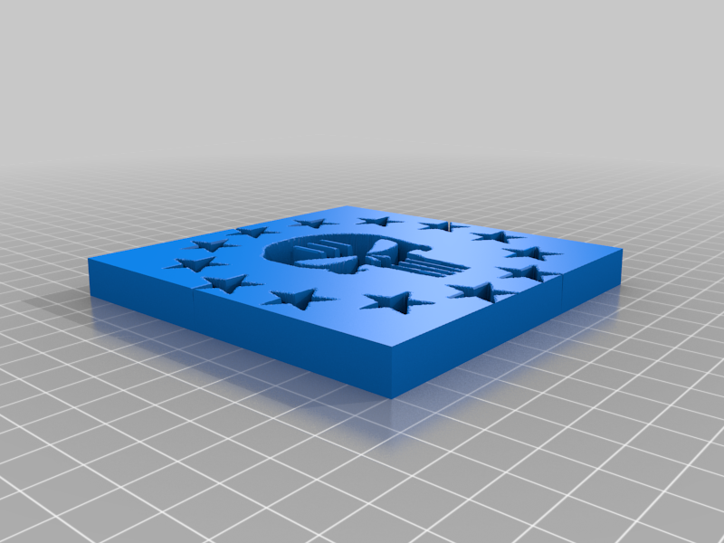 Free STL file 3 Percent Punisher Logo 🚩・Model to download and 3D print ...