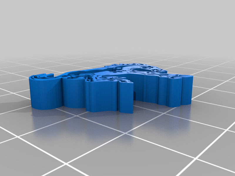 Free 3D file Ford Motor Co. Bronko horse logo・3D printable model to ...