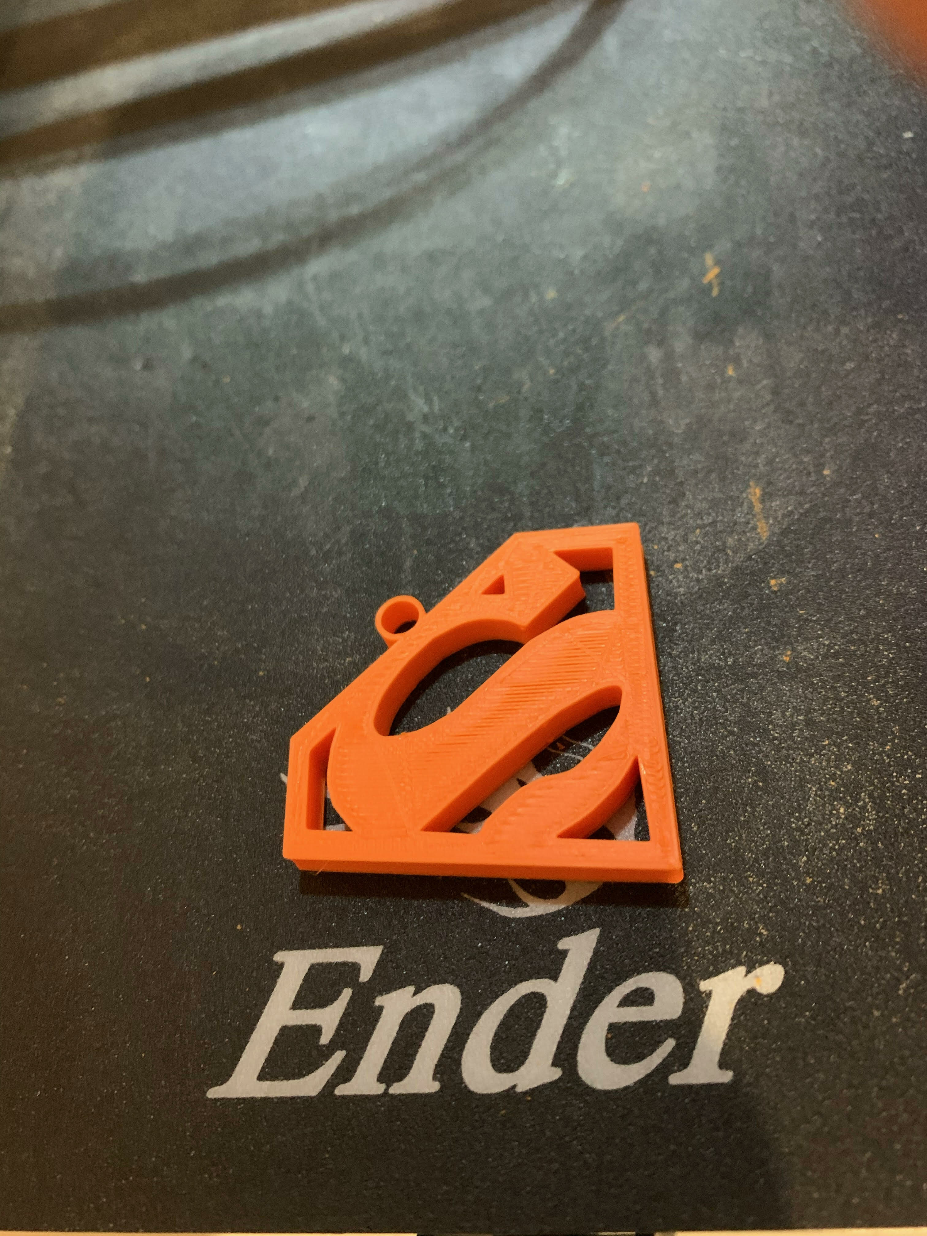 STL file superman key ring・3D print model to download・Cults