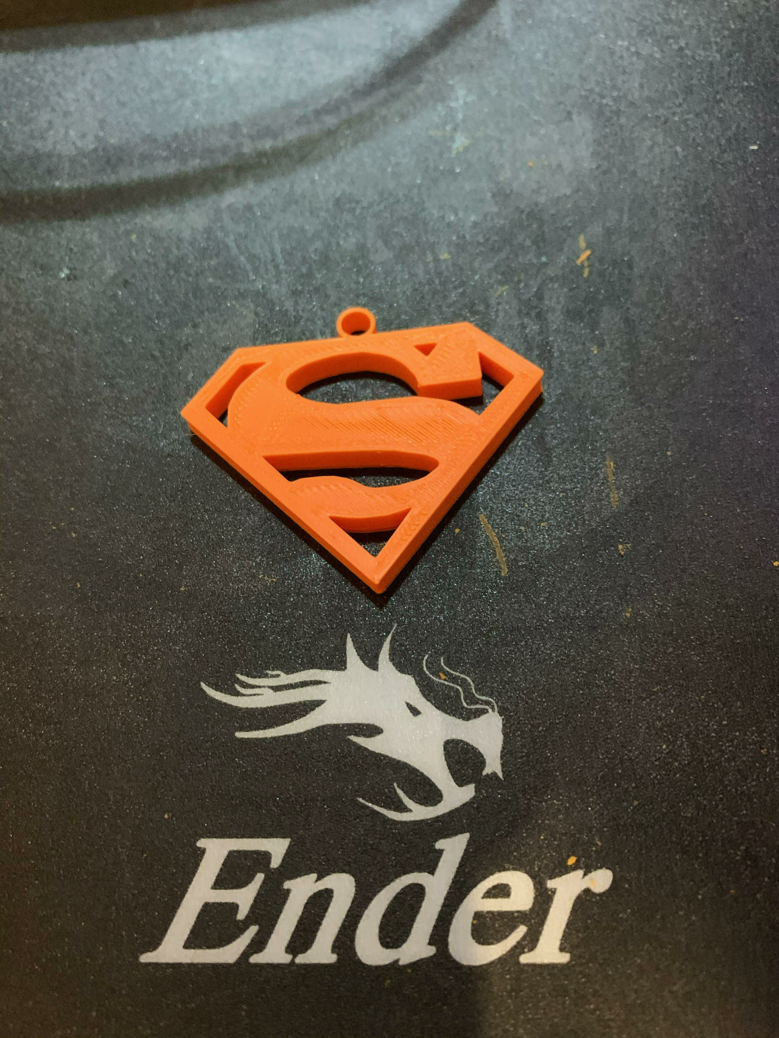 STL file superman key ring・3D print model to download・Cults