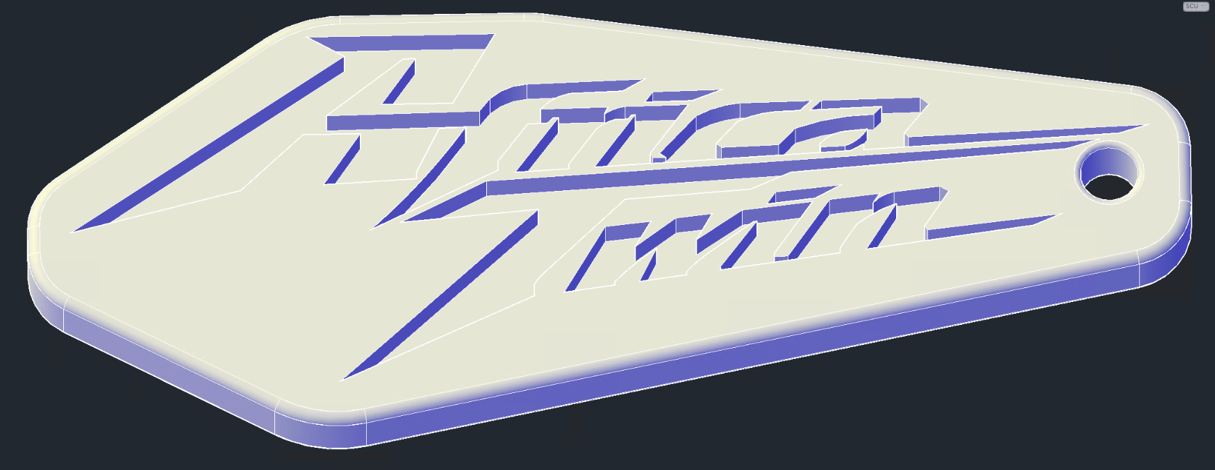 Free STL file Africa Twin key ring・3D printer design to download・Cults